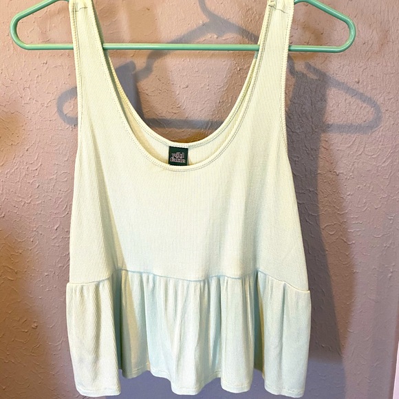 wild fable | Tops | Sm Mint Green Wild Fable Crop Tank | Poshmark